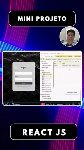 Autenticação com Login e Senha em React do Zero | LocalStorage