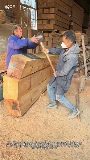 Smart Woodworking Trick! How to Hammer Wood Without Damage 🛠️🌳