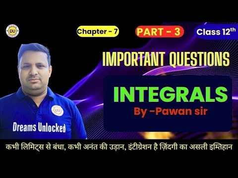 Integration 03 : important question | Class 12 NCERT