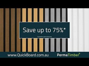 NEW QuickBoard Castellated By PermaTimber