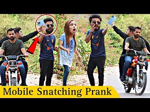 Mobile Snatching Prank ‪@ThatWasCrazy‬