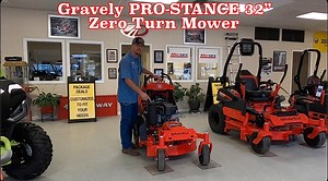 Check Out This Sales Pro Walk-Through Video On Our 2024 Gravely 994157 PRO-STANCE 32" Kawasaki FS600V Zero Turn Lawn Mower At Cliff Jones RV & Tractor! | Cliff Jones RV & Tractor
