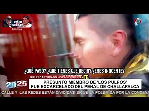 Jerson Asto: PNP recaptura a presunto integrante de “Los Pulpos”