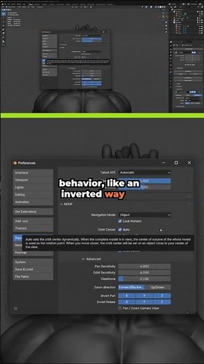 Blender 3D Mouse Settings for Better Navigation