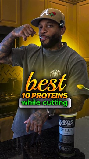 🔥 Top 10 Protein Sources for Getting Lean and Building Muscle Most people stay soft because they do not hit their protein. If your plate is low protein, your metabolism slows, your hunger spikes, and your cut collapses. These are the proteins that keep you full, build lean muscle, and make fat loss easier. 1️⃣ Chicken breast, clean and high protein 2️⃣ Egg whites, pure protein with no extra calories 3️⃣ Fish, light and easy to digest 4️⃣ Salmon, healthy fats for hormone balance 5️⃣ Shrimp, low 