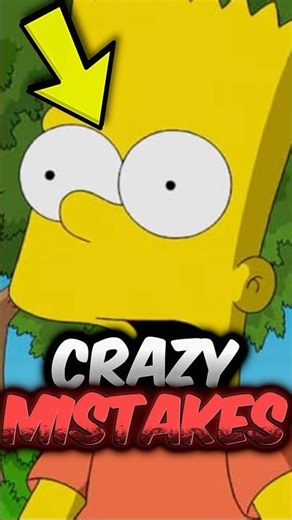 Simpsons Mistakes Even Super Fans Miss! 🤪 #simpsons #mistakes #shorts