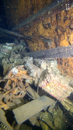 2.8M views · 10K reactions | When the Kamloops sank it was carrying a cargo known to history as "General Merchandise." The modern version of a few semi trailers making deliveries at your local Wal-Mart. The lifesaver candies of different flavors were among the cargo and while the candies are long gone, the preservation of the wrappers and cases are a wonder to marvel at. | Great Lakes Shipwreck Enthusiasts | Facebook