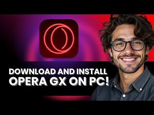 HOW TO DOWNLOAD AND INSTALL OPERA GX ON PC NEW 2024 UPDATED GUIDE!