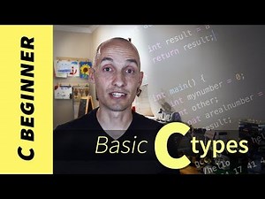 Learning C: Basic Types (numbers, arrays, structs, pointers)
