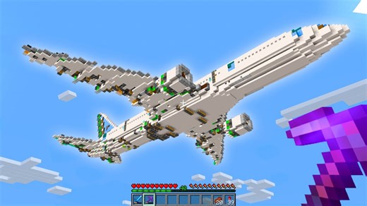330K views · 7.9K reactions | Construí un Avión Funcional en Minecraft Survival | ZOZO En Español | Facebook