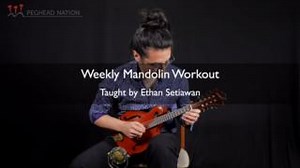 In his latest Weekly Mandolin Workout lesson on Peghead Nation, Ethan Setiawan gives you advice on working with a metronome, with exercises using the fiddle tune “East Tennessee Blues,” although you can use any tune with a lot of eighth notes. It's time to get in great mandolin shape! https://ow.ly/e0IN50US4hb #mandolin #pegheadnation #learnmandolin #mandolintechnique | Peghead Nation