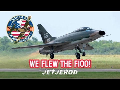 Flying the Super Sabre! Cockpit Footage of us flying the CF F100-F!