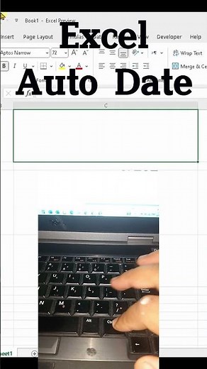 Tricks to insert date in excel sheet |fill auto date | #exceltricks #excelshortcuts #shortvideo