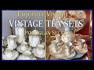 Royal Antique Tea Sets Collection | Vintage Porcelain Designs