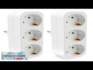 EU Electrical Socket 3 Outlets European Standard Adapter Expansion Power Socket 2Pin
