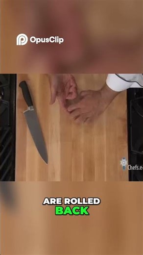 Chef's Secret Hand Trick for SAFE & FAST Cutting!