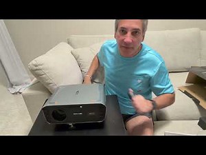4K Ultra Bright LED Projector Review & Unboxing | Best 2400 ANSI Lumens Home Theater Projector