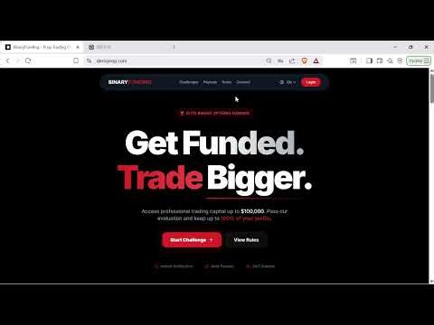 Get Funded to Trade Binary Options(Step by Step)