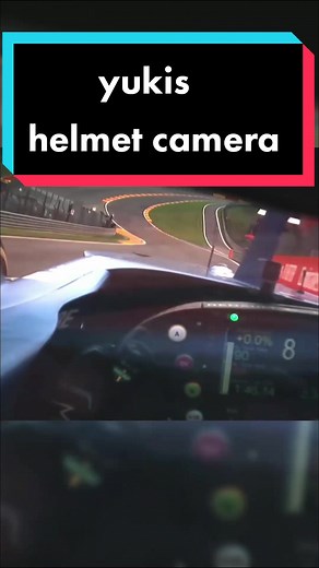 Yuki's Helmet Camera Mishap at Eau Rouge