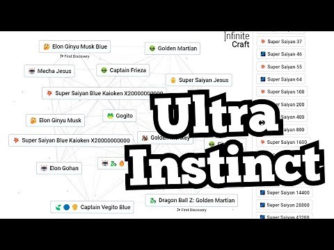 How to Make Ultra Instinct in Infinite Craft! (Step-by-Step Guide)