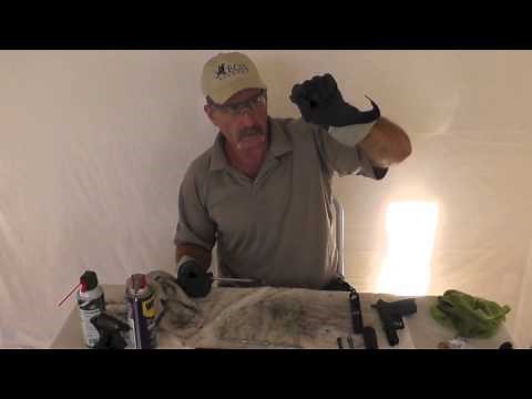 Disassembly and cleaning of a Sig Sauer P250