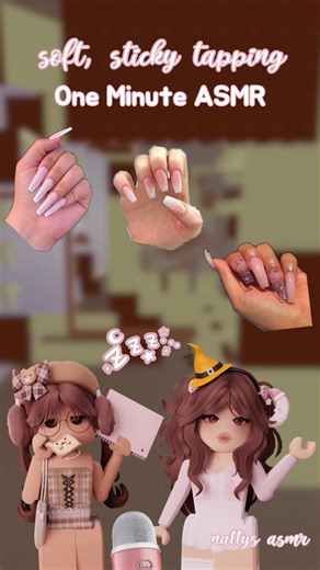 Roblox ASMR 🌷 Soft, Sticky Tapping To Play In The Background 🫶💭 (No Talking) #robloxasmr #roblox #asmr #tapping #stickytapping #collab #teddytinglesasmr