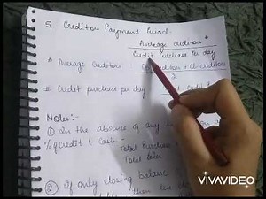 Operating cycle method