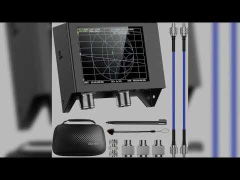 A must-have product! NanoVna SAA-2N VNA Antenna Analyzer 50KHz -3GHz Vector Network Analyzer 4" in