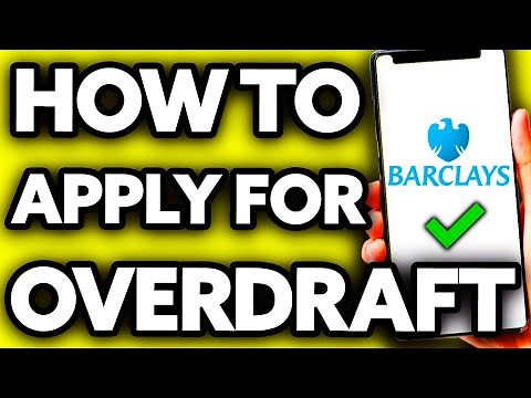 How To Apply for Overdraft Barclays Mobile App [BEST Way!]