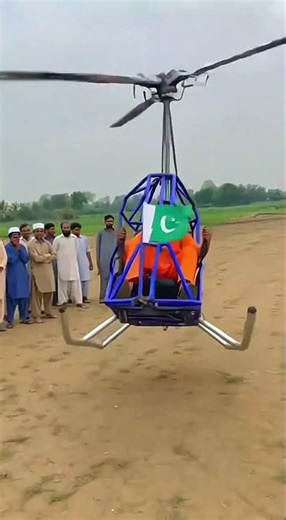 Homemade Helicopter Shocking Fail | DIY Helicopter Crash Disaster! #fail #trending #viral #shorts