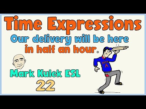 Time Expressions - specific examples | English speaking practice - Mark Kulek ESL