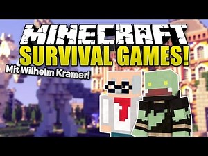 WilhelmKramerLP zu Gast! Minecraft SURVIVAL GAMES | ungespielt