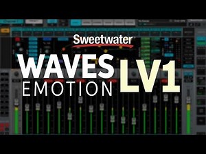 Waves eMotion LV1 Live Mixing Software Overview