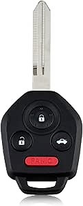 Replacement for 2008 2009 2010 2011 Subaru Legacy Outback Tribeca Key Fob Remote Control CWTWBU766 4 Buttons 433MHz