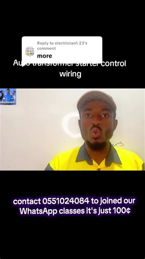 Auto Transformer Starter Control Wiring Explained