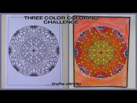 Three Color Coloring Challenge and How to Frame Colorings for Hanging