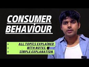Consumer Behaviour For BBA 4th Semester | All Topics Explained
