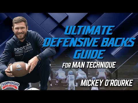 Ultimate Defensive Backs Guide for Man Technique