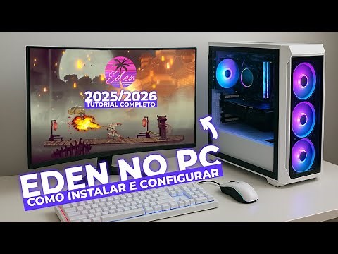 Como Instalar e Configurar o EDEN Emulator no PC 2026 #emulator