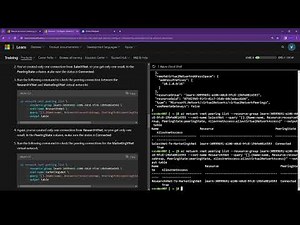 Microsoft Azure Configure virtual network peering connections by using Azure CLI commands