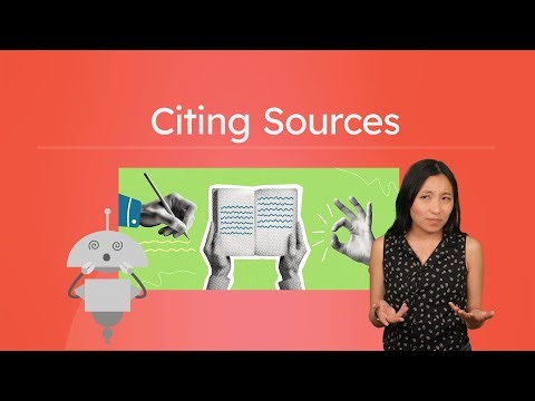 Citing Sources - Using Direct Quotes and Paraphrasing