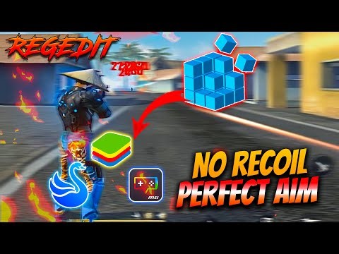 REGEDIT SITTING🎯RECOIL CONFIG 100�CURACY 👽⚡ 🖱 🎯BlueStacks/MSI Free Fire Emulator ⚙️