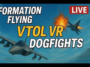 From Formation to Fire 🔥 VTOL VR Aerial Combat LIVE