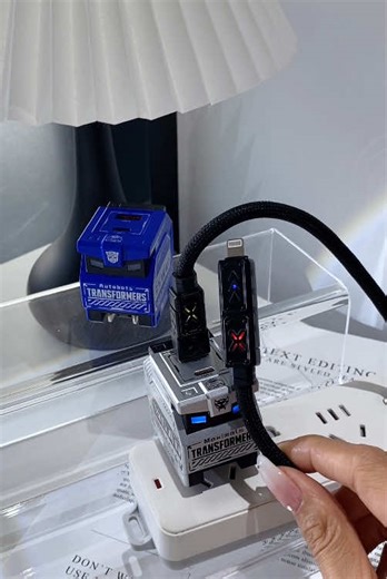 ⚡️ 2M EXTENDED BRAIDED CABLE | Never run out of reach! Autobot/Decepticon design stretches & dominates your setup. #TransformersGear #GamingEssentials #DurableTech #styleandfunction