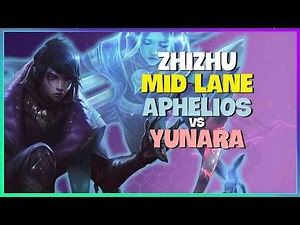 ZhiZhu Mastery: Challenger Aphelios Mid Lane Tactics and Positioning Breakdown Engsub