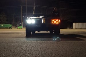 Dapper lights in action on this ‘67 Pontiac Firebird! Lights Shown: - 575 Headlights - Clear Glass - Black Housing - Classic Switchback Halos - Smoke Protection Cover PC 📸: Chris Bemis #dapperlighting #575 #headlights #67pontiac #firebird #classiccar #halos | Dapper Lighting