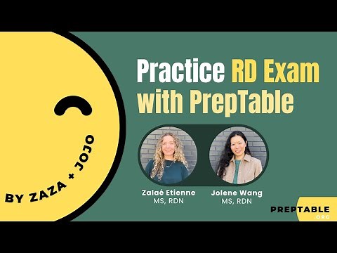 RD Exam 50 Practice Questions Explained | Self Assessment with PrepTable
