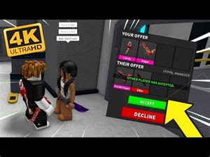 SCAMMER CAUGHT IN 4K in Roblox Murder Mystery 2 *EXPOSED*