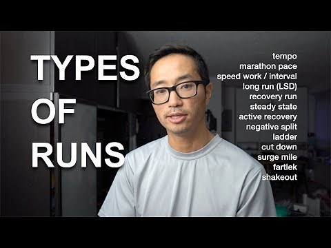 Running Terms Defined: Part 1 Types of Runs