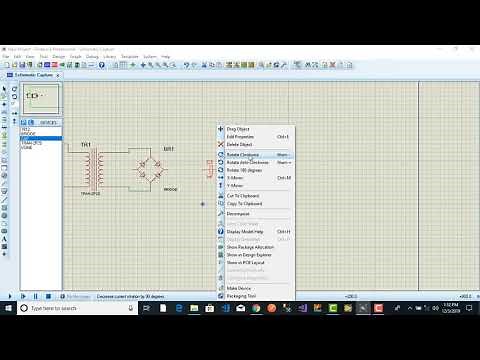 12 volts dc power supply in Proteus
